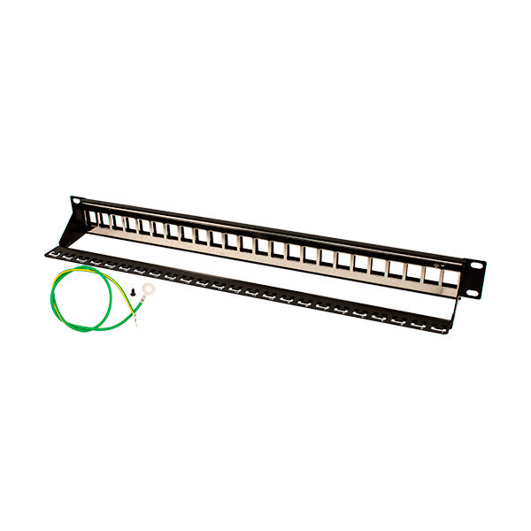 Vertical Cable Blank Patch Panel, 24 Port - Firefold – FireFold