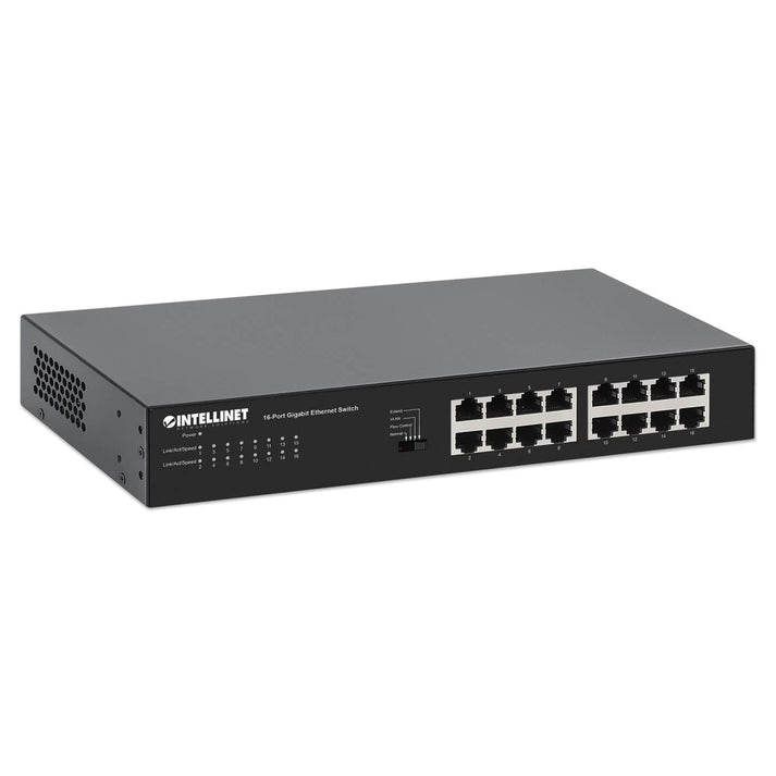 Intellinet 16-Port Gigabit Ethernet Switch – FireFold