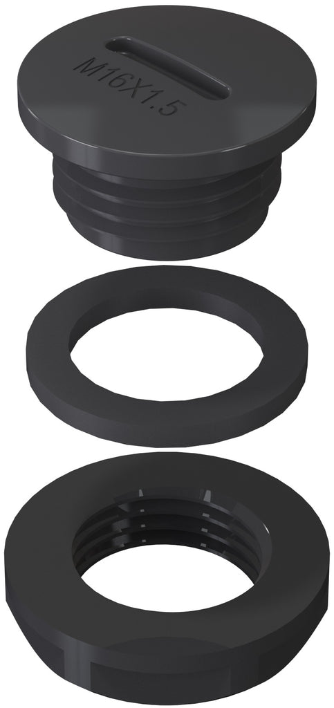 Vertical Cable Blank Plug for IP68 Cable Gland Opening – FireFold
