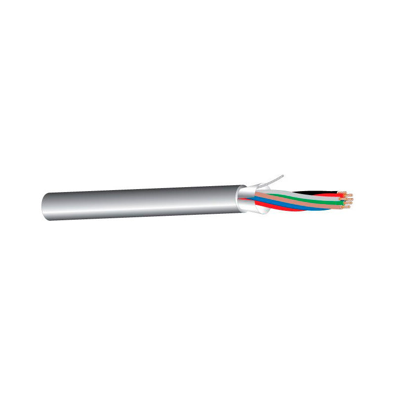 West Penn 6C 18G STRD SHLD PLEN II Bulk Control Cable, Reel-In-Box ...