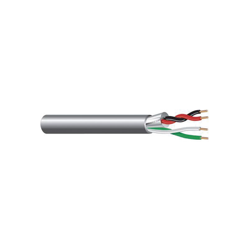 West Penn 4C COMB AWG/SHLD PVC Bulk Speaker Wire, Reel-In-Box – FireFold