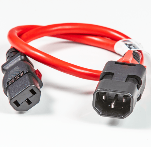 Zonit zLock Power Cord, Locking C14 to Locking C13, 14AWG – FireFold