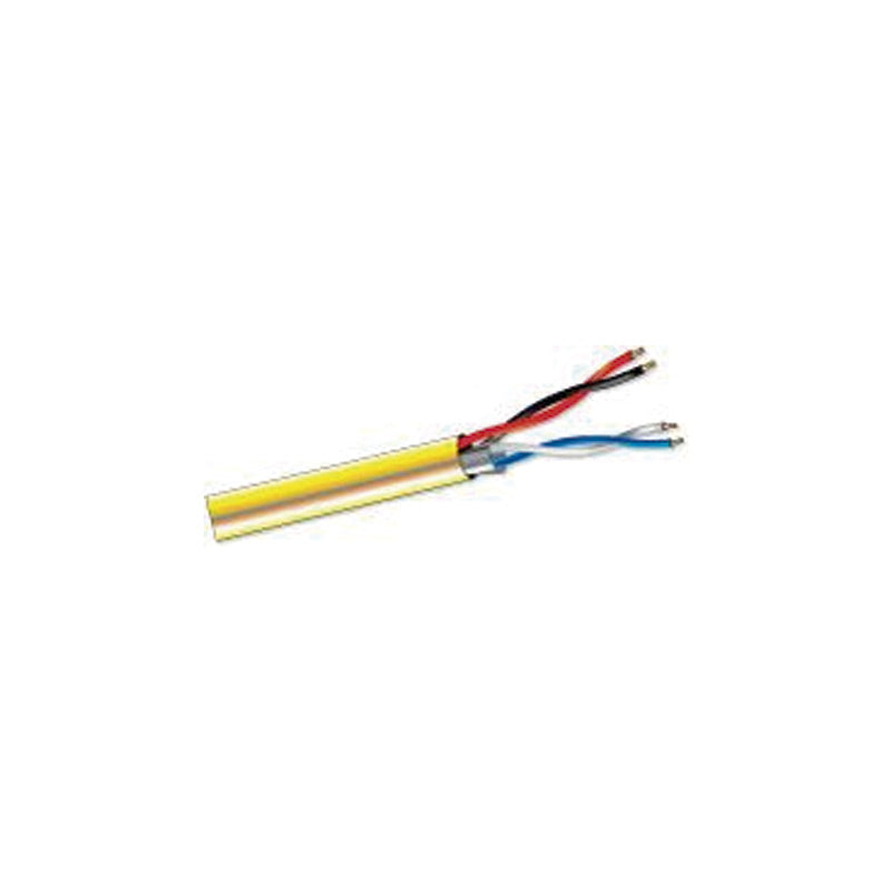 West Penn 1P 22G SHLD/1P 18G STR BC Bulk Control Cable, Reel-In-Box ...
