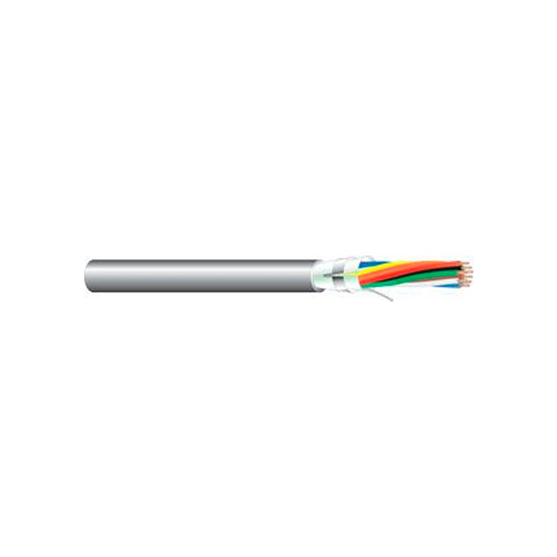West Penn 6C 18G STRD SHLD W-BLOCK Bulk Control Cable, Reel-In-Box ...
