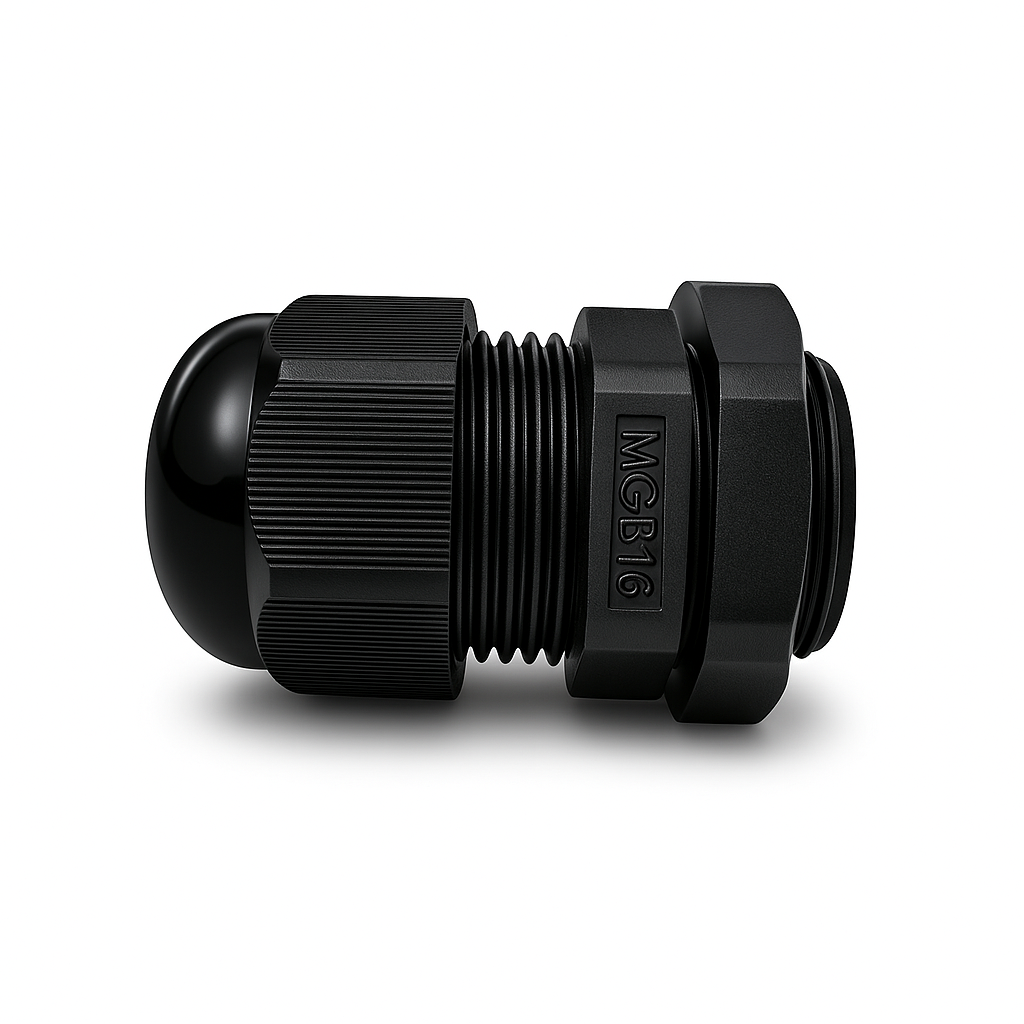 Vertical Cable Gland M16 Plastic for 5-10mm Cable OD – FireFold