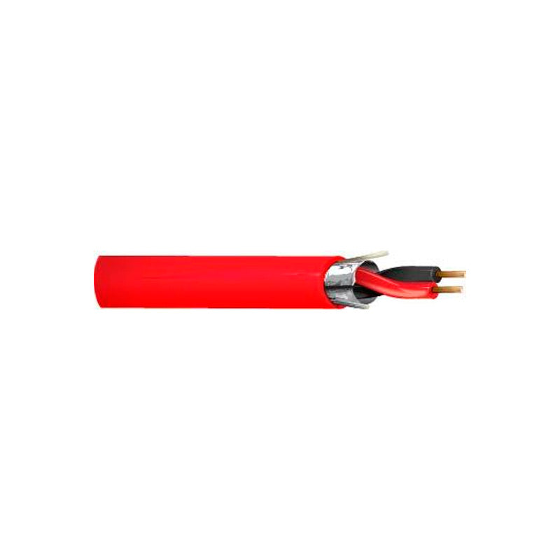 West Penn 1P 18G SLD SHLD DATA PVC Bulk Fire Alarm Cable, Reel-In-Box ...