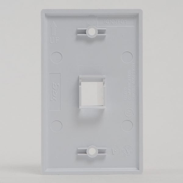 ICC Classic Faceplate for EZ®/HD Style in Single Gang – FireFold