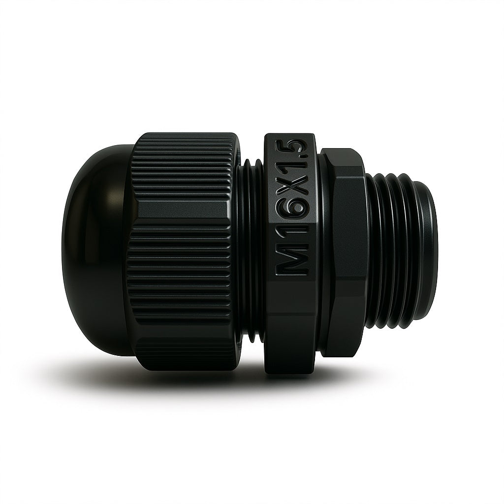 Vertical Cable Gland M16 Plastic for 2-3mm Duplex Cable OD – FireFold