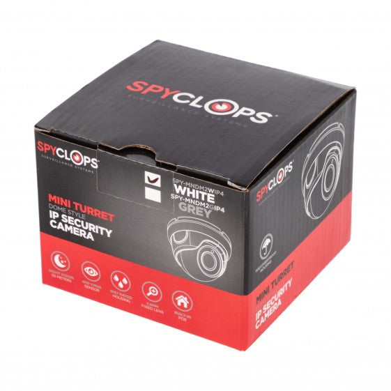 Metra Spyclops Mini Turret Dome Style IP Camera – FireFold