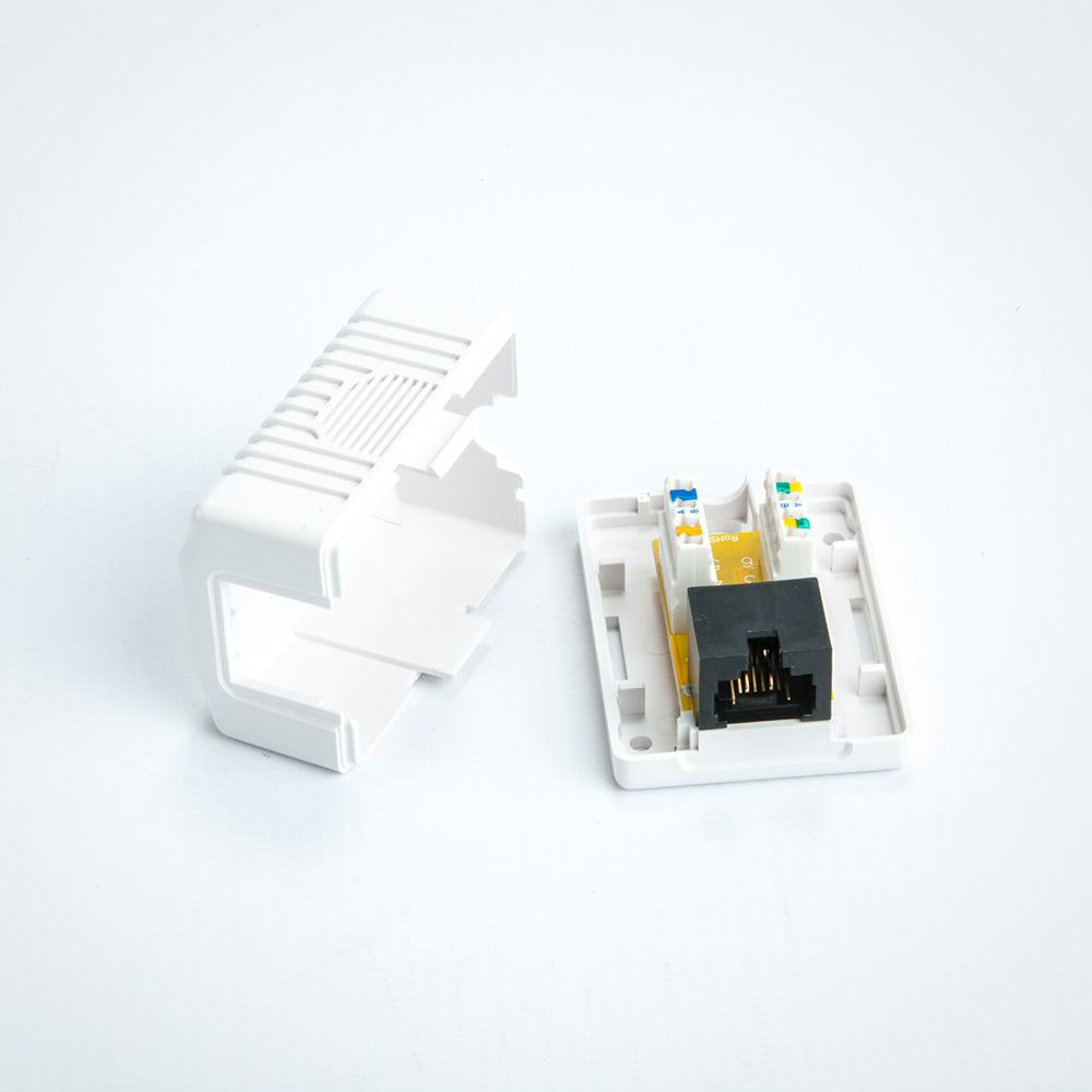 CAT6 1 Port Surface Mount Box – FireFold