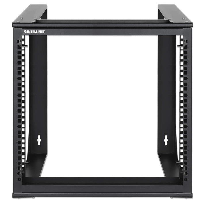 Intellinet 19" Wall Mount Open Frame Network Rack, Front-Hinged Swing ...