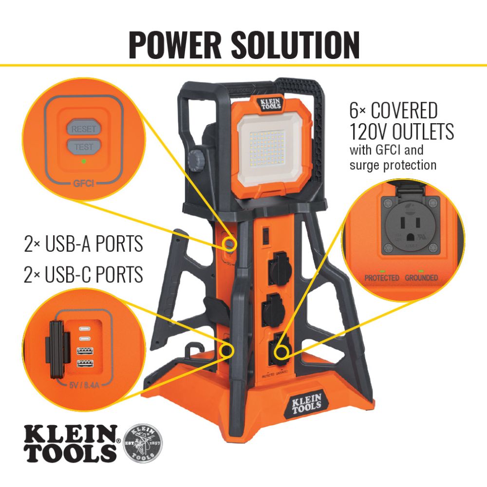 Klein Tools PowerHub 1 - Power Solutions – FireFold