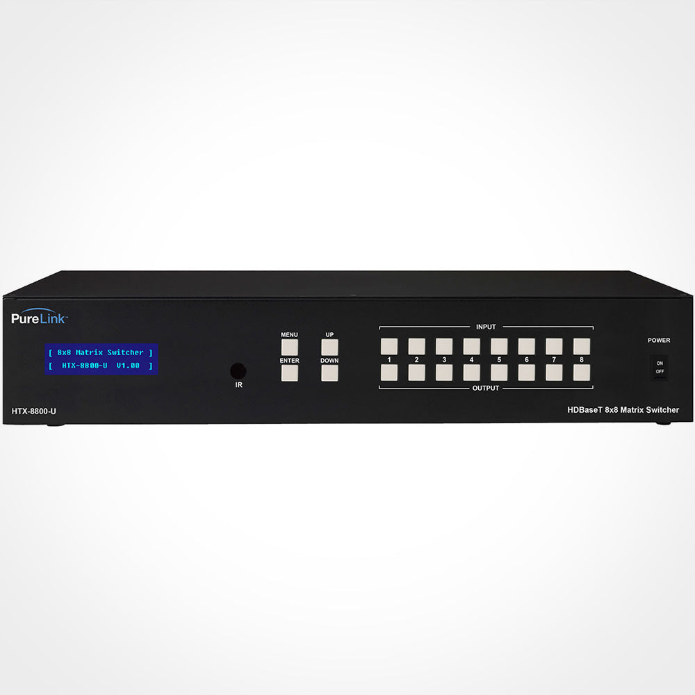 PureLink Ultra HD 8x8 HDBaseT Matrix Switch - FireFold