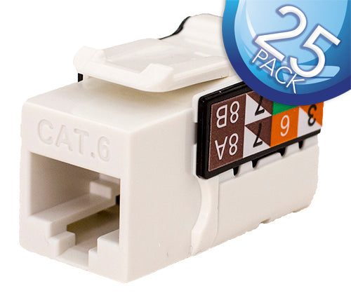 Cat6 Keystone Jack Of 90 Degree - Vertical Cable – FireFold