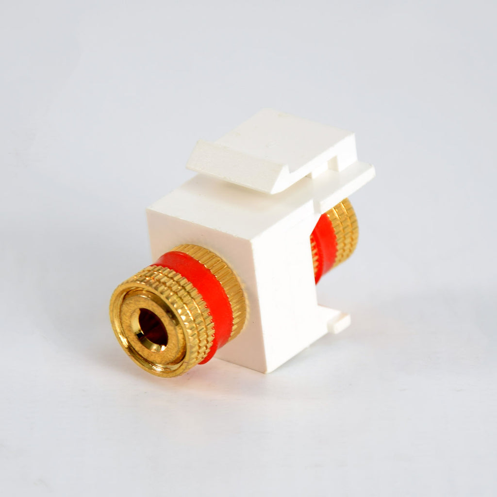 Banana Plug Keystone Insert, Red Rings – FireFold