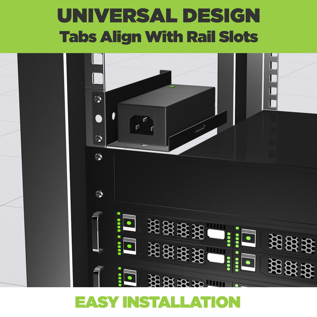 HIDEit ProAVPB Universal Power Brick Server Rack Mount – FireFold