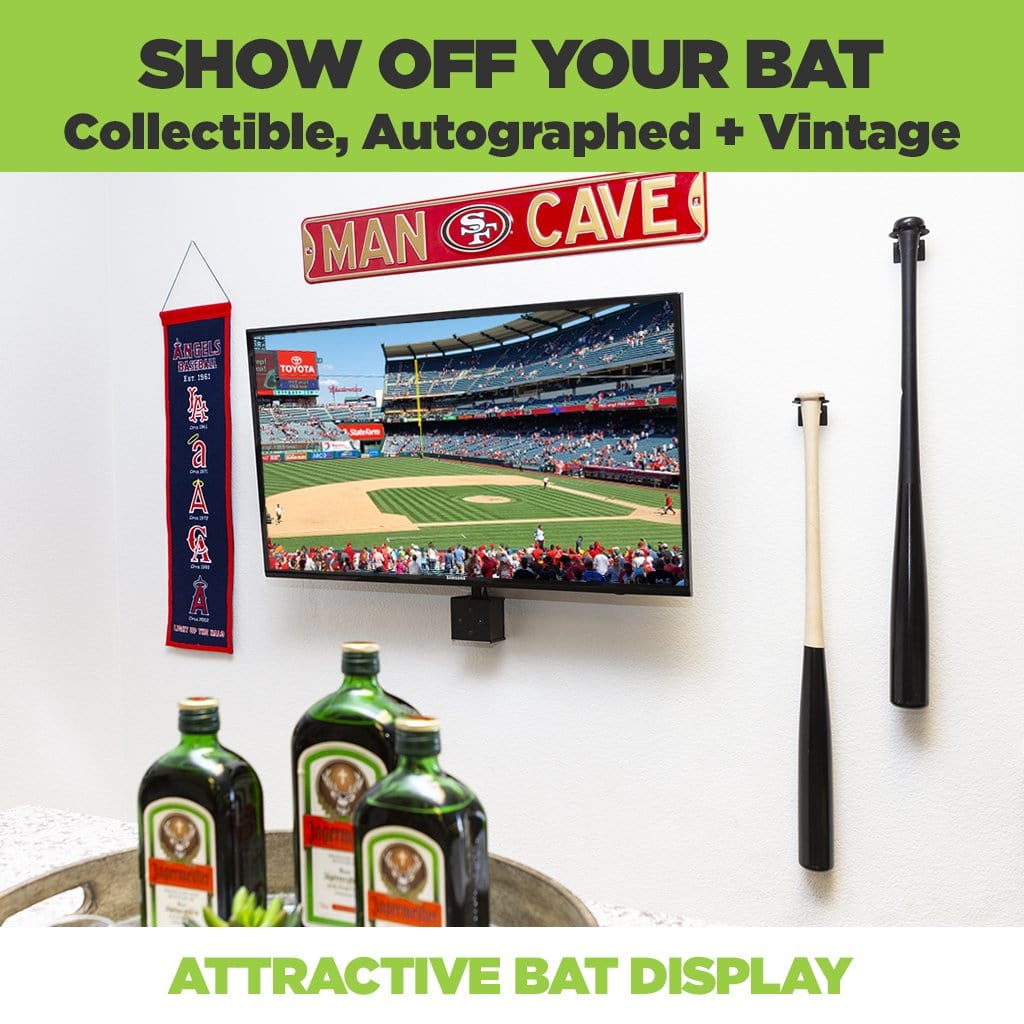 HIDEit VBat Vertical Baseball Bat Mount – FireFold