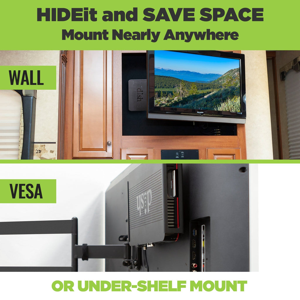 HIDEit Wally DISH Wally Receiver Mount – FireFold