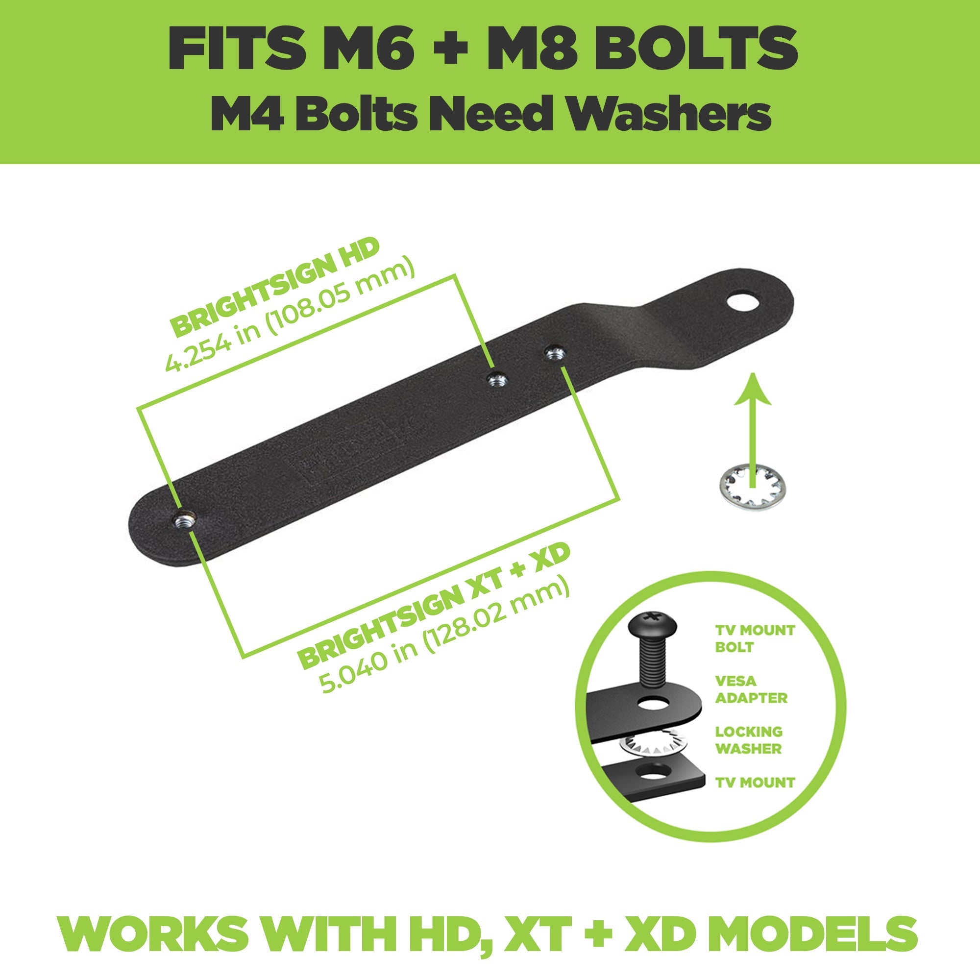 HIDEit BSXT BrightSign VESA Adapter Mount – FireFold