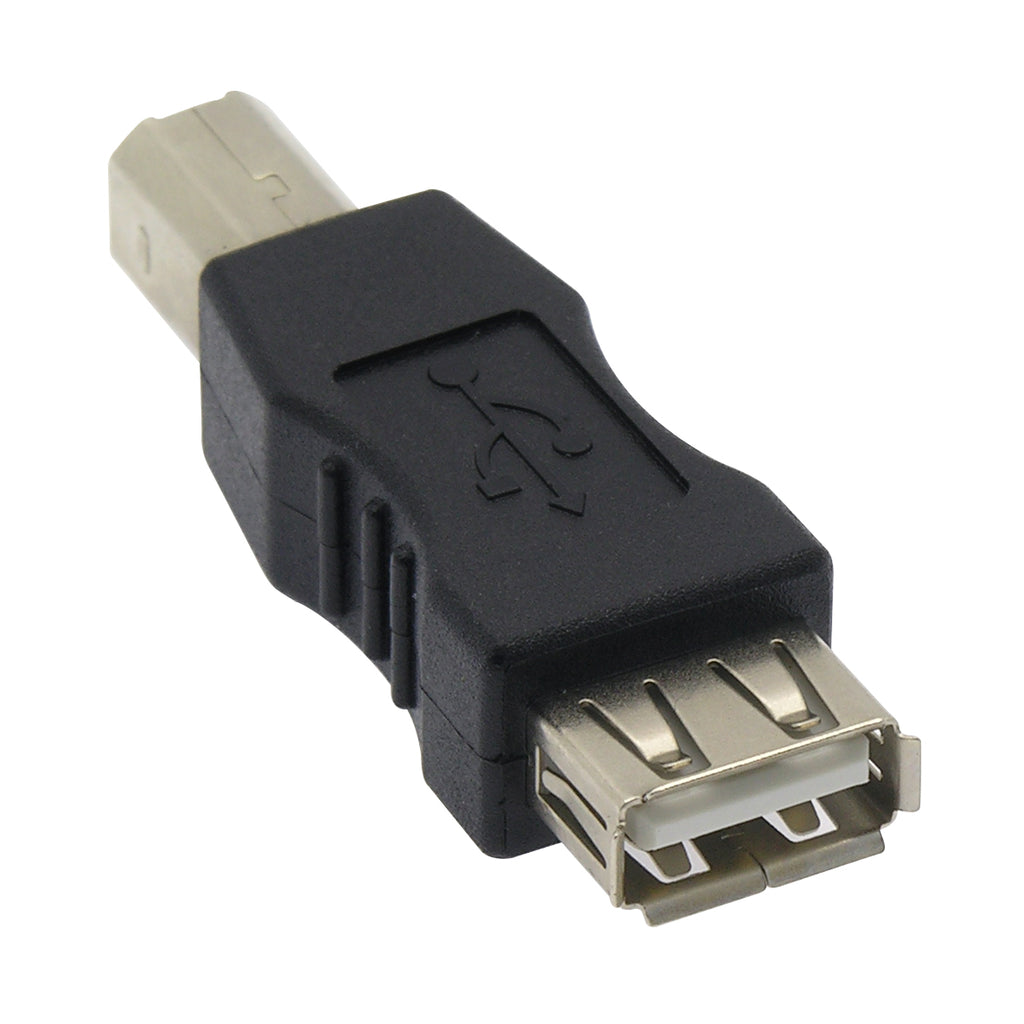 USB Type A Female to USB Type B Male Adapter - FireFold