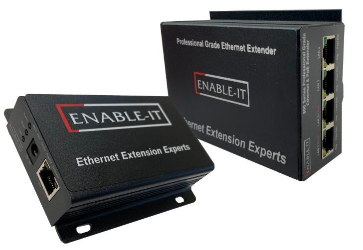Enable-IT Gigabit Ethernet Extender Kit 4-Port – FireFold