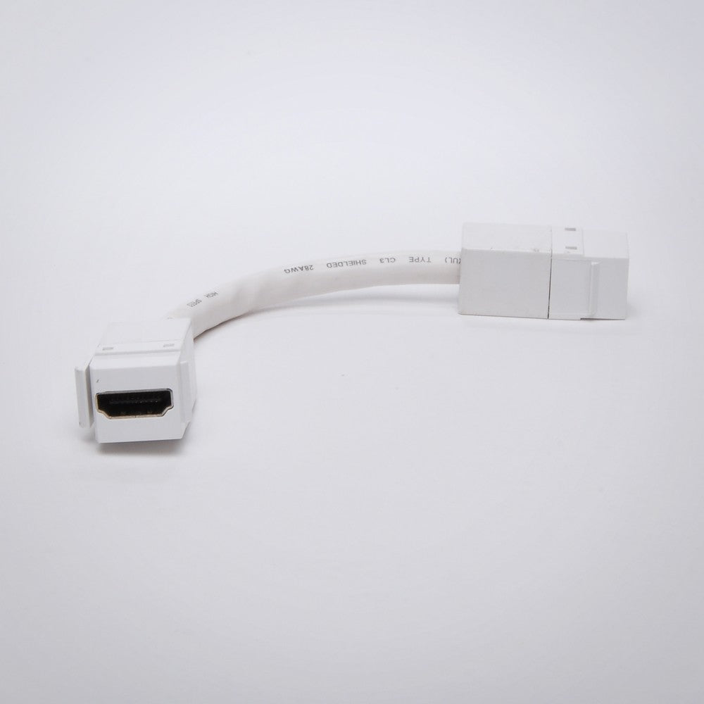 Vanco HDMI Keystone Jack Pigtail Female to Female Coupler – FireFold
