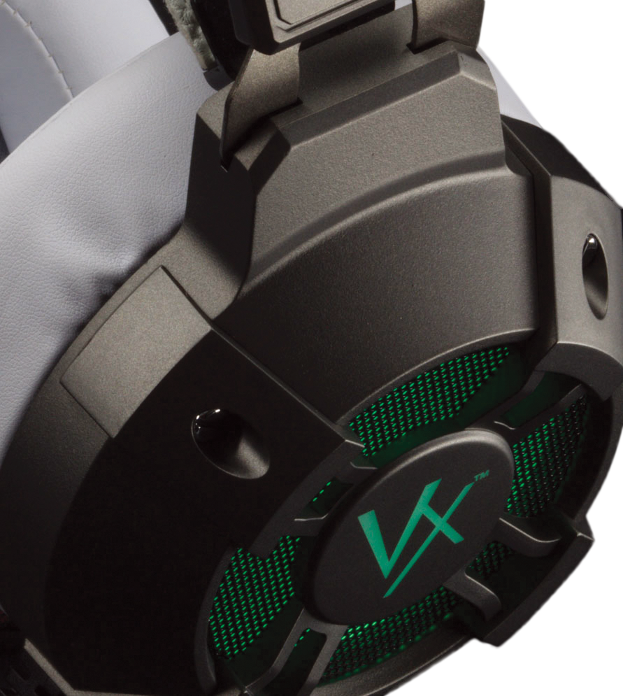 Velocilinx Boudica USB Gaming Headset | Silver & White – FireFold