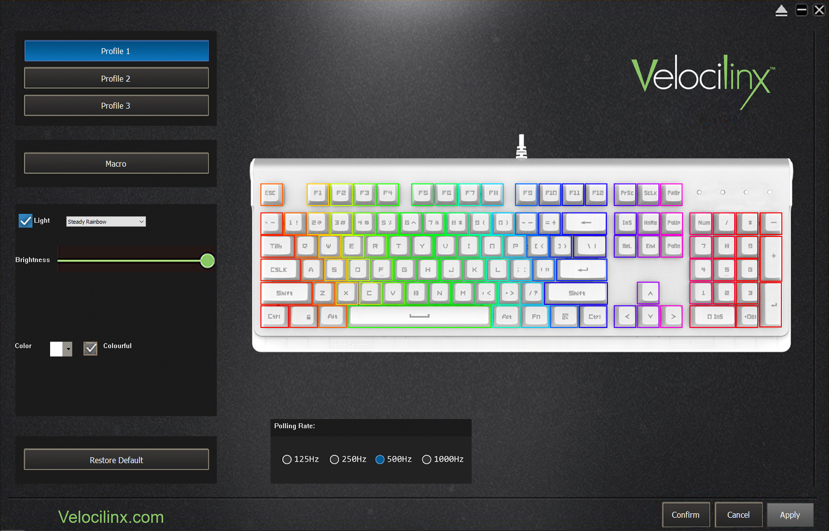 Velocilinx Boudica Wired Mechanical Gaming Keyboard – FireFold