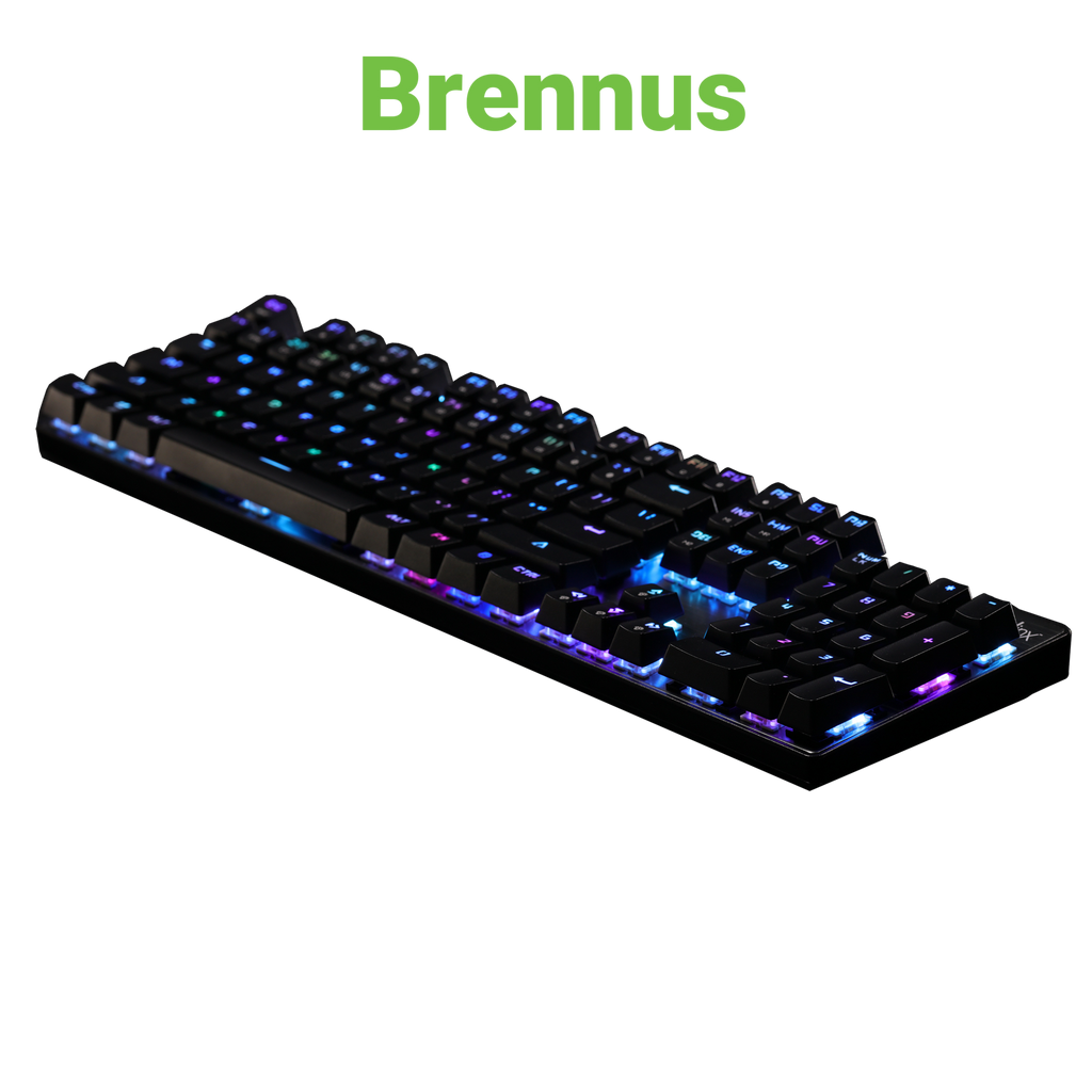 Velocilinx Brennus Wired Mechanical Gaming Keyboard – FireFold
