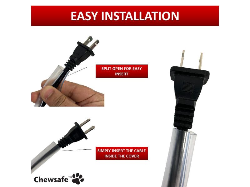 Kable Kontrol Chewsafe® Pet Chewing Resistant Cord Cover - 10ft – FireFold