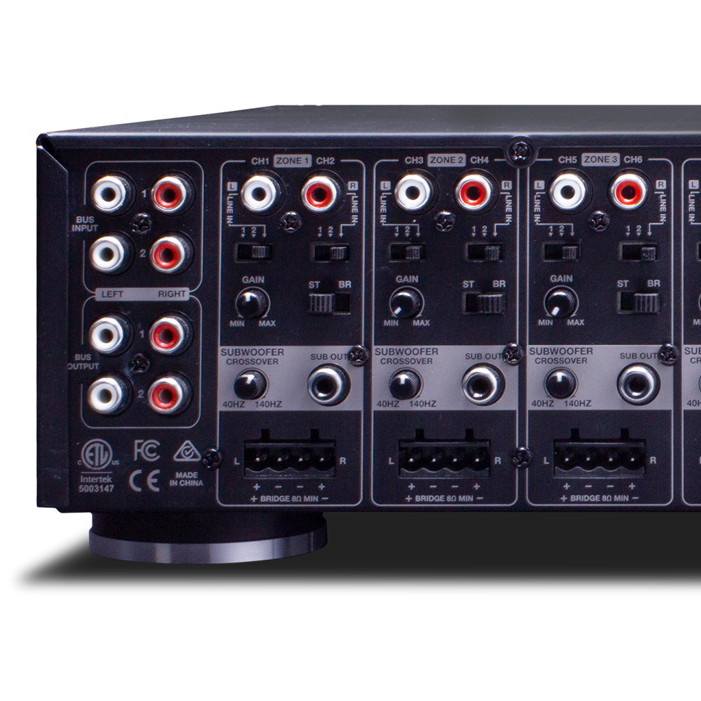 TruAudio 16 Channel, 8 Zone Class D Amplifier 150 W/Ch – FireFold