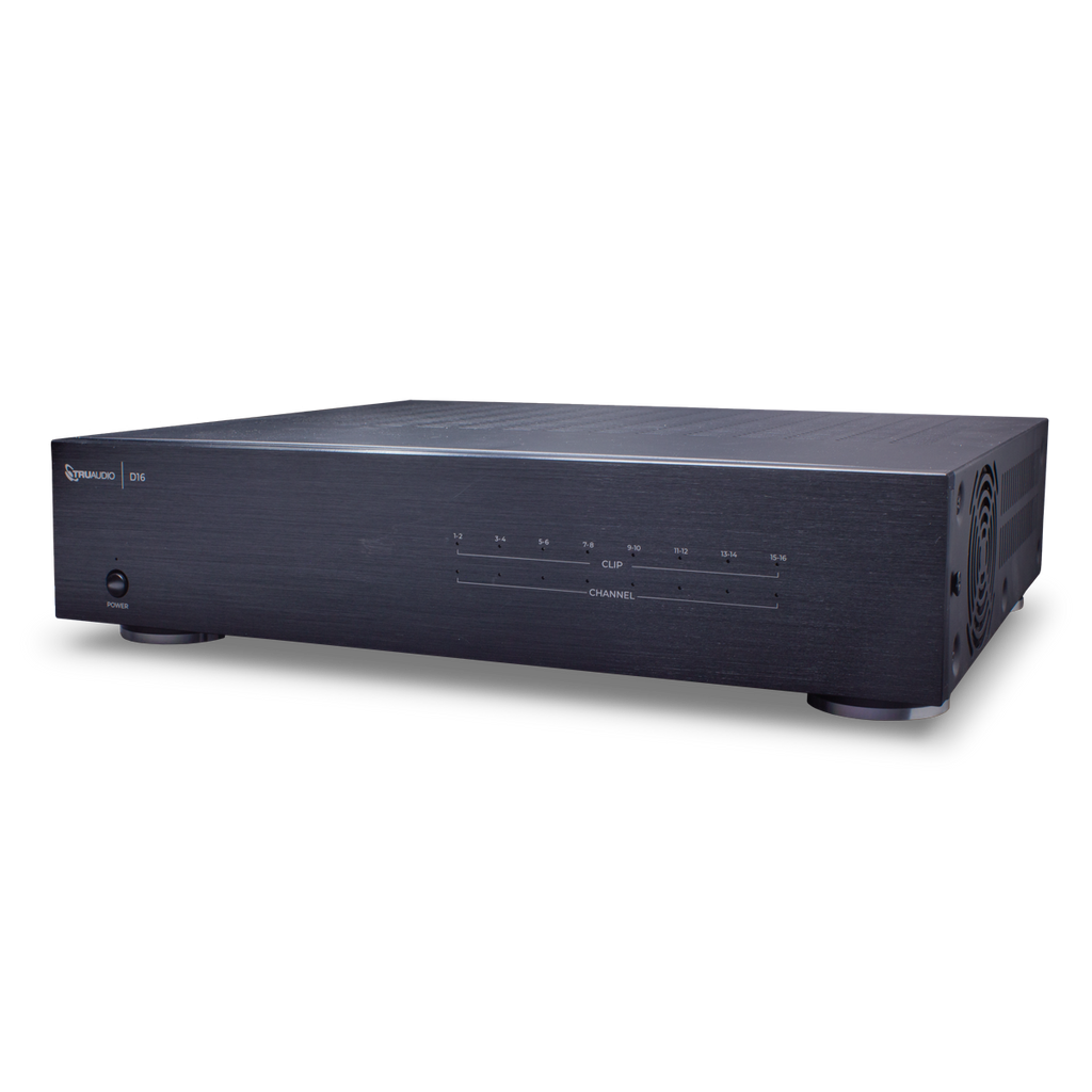 TruAudio 16 Channel, 8 Zone Class D Amplifier 150 W/Ch – FireFold