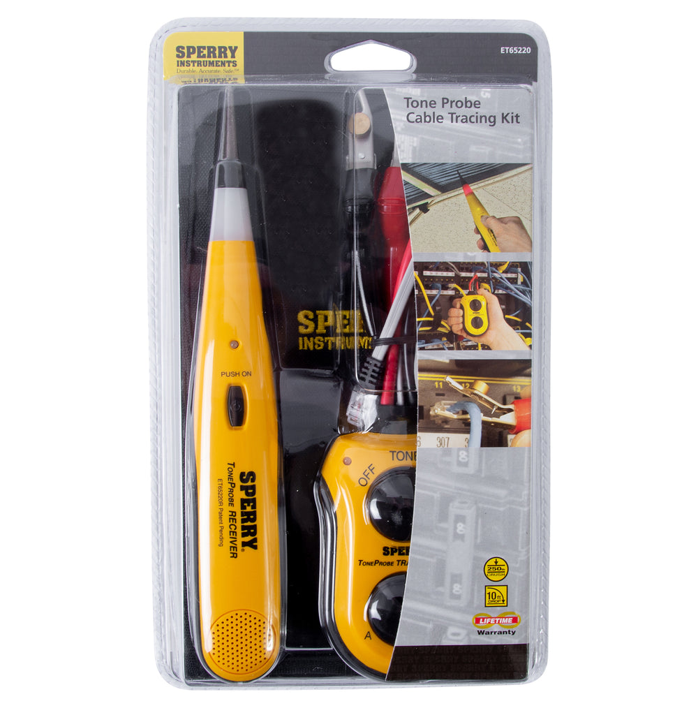 Sperry Instruments Tone-Probe Wire Cable Tracing Kit – FireFold