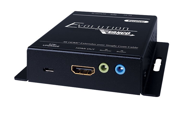 Evolution 4K HDMI Extender over Single Coax Cable with Bi-directional ...