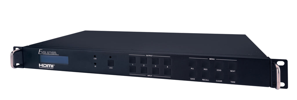 Evolution HDMI 4K 4x4 Matrix w/ Video Wall – FireFold