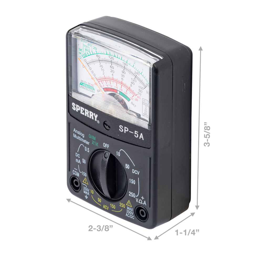 Sperry Instruments 13 Range Analog Multi-Tester, HSP5 – FireFold