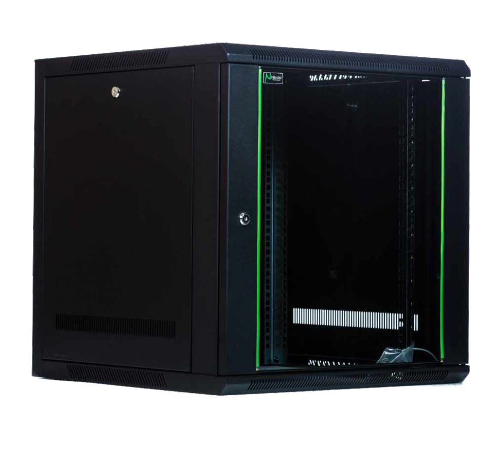 Nitrotel Single Section Wall Mount Cabinet (6-16U) – FireFold