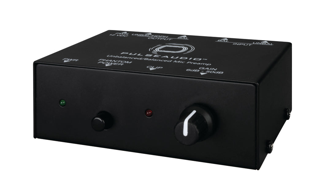PulseAudio Balanced/Unbalanced Microphone Preamp – FireFold