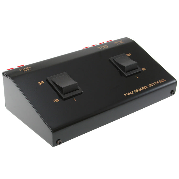 Stereo Speaker Selector Switch 2-Way (1 x 2) – FireFold