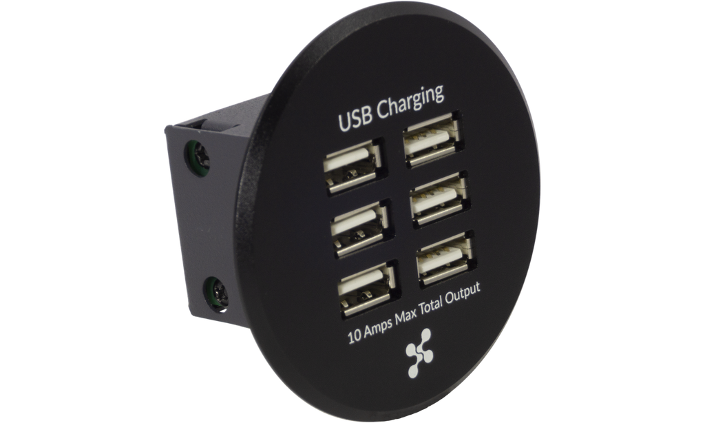 Techlogix Networx TL-TI-PUSB 6 Port USB Charging Table Insert – FireFold