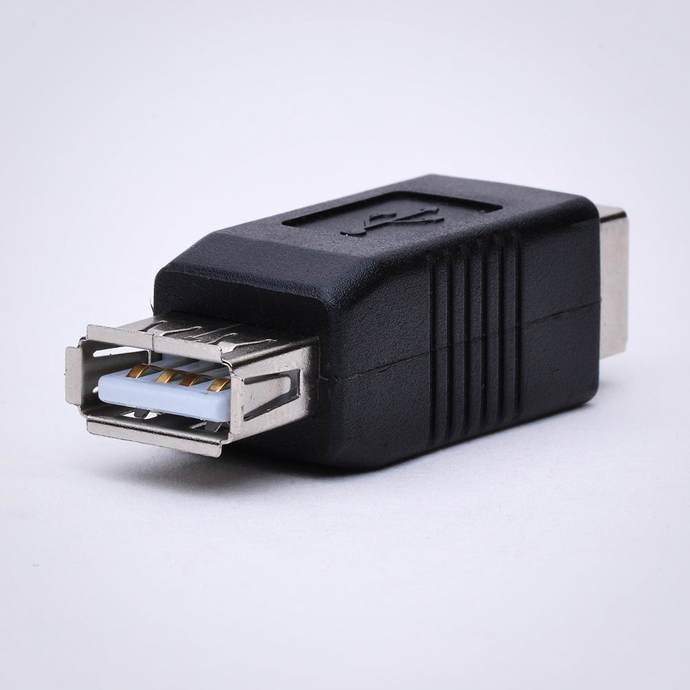 USB Type A Female to USB B Female Adapter - FireFold