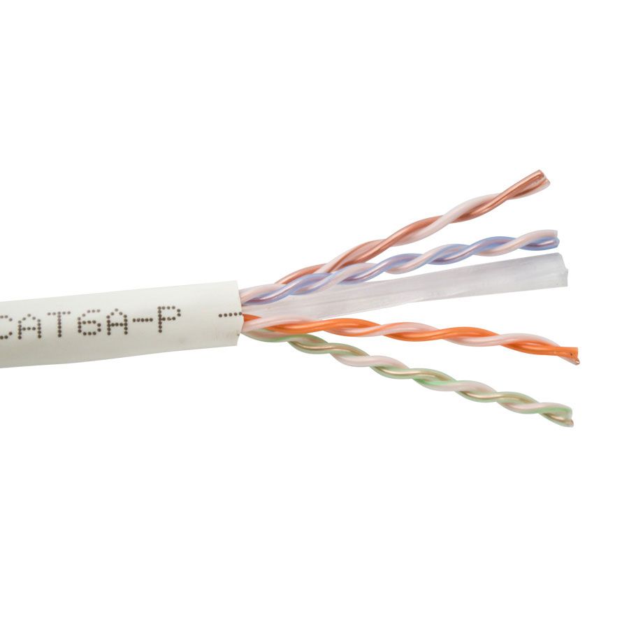 SCP Cat6A Plenum Solid Network Cable UTP - 1000ft – FireFold