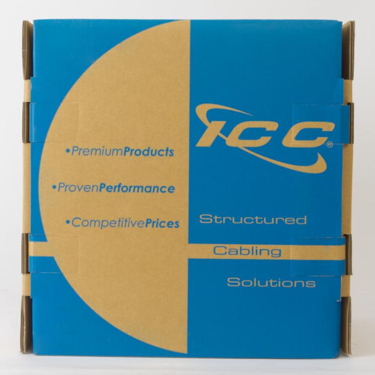 ICC 600MHz CAT6e Bulk Cable With 23 AWG UTP Solid Wires – FireFold