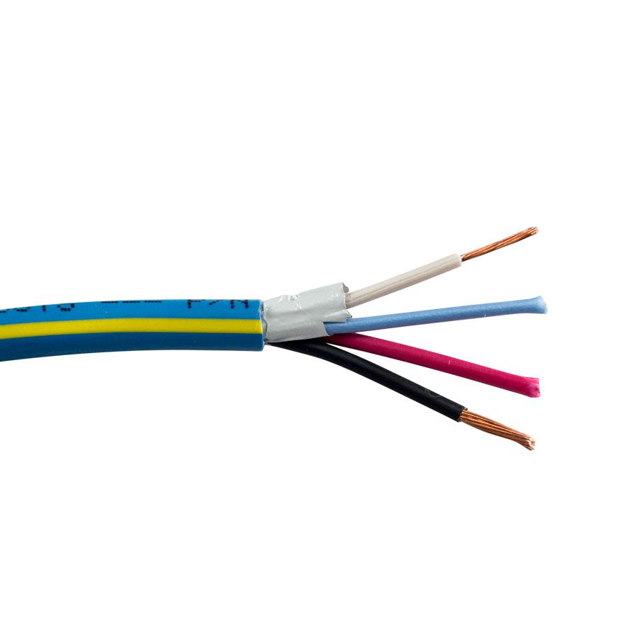 SCP Crestron 2C/18AWG BC Str w/Ground + 2C/22AWG BC Str FEP Twisted Pa ...