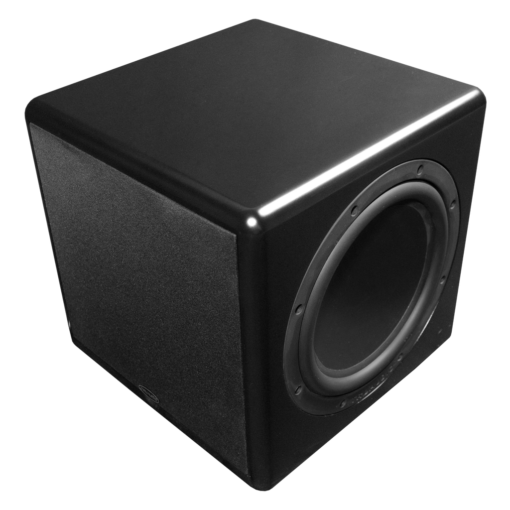 TruAudio Compact Powered Subwoofer w/ 10" Driver & (2) Passive Radiato ...