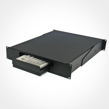 Great Lakes 7206-MKM 2U Sliding Keyboard Shelf FireFold