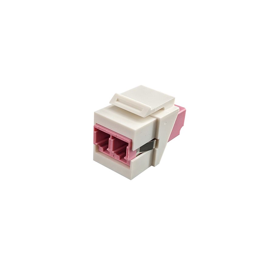 SCP Duplex LC to LC Multimode OM3/OM4 50/125 - Fiber Optic Keystone Ja ...