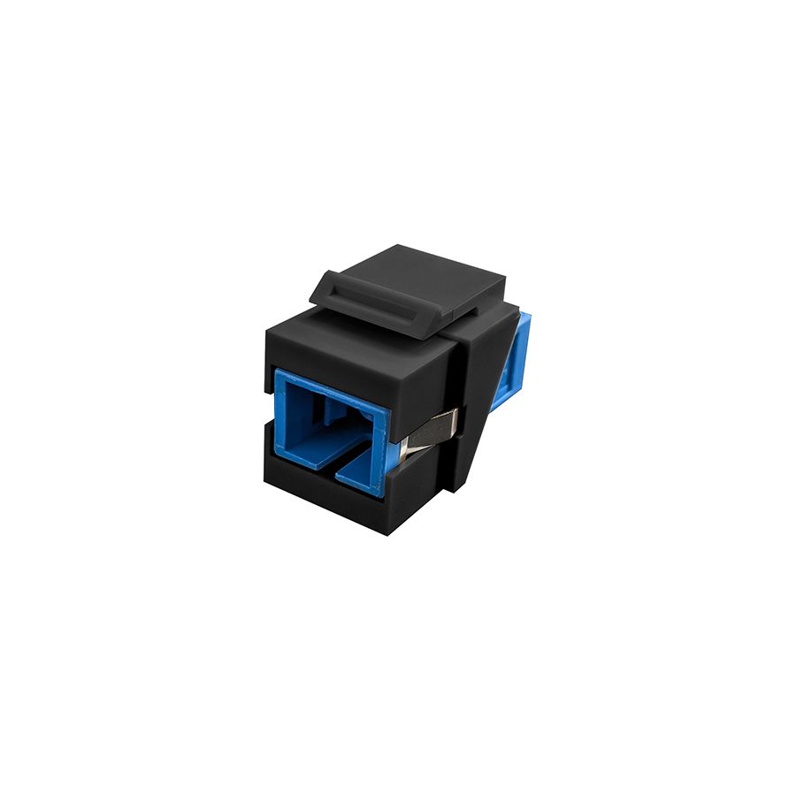 SCP Simplex SC/APC Single-Mode Fiber Keystone Jack – FireFold