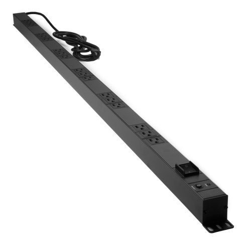 FORGE Vertical Rack Mount PDU, 18 Outlets – FireFold